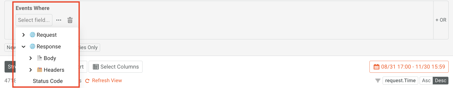 Using Moesifs Live Event Log To Filter And Inspect Api Calls And Events Moesif Blog