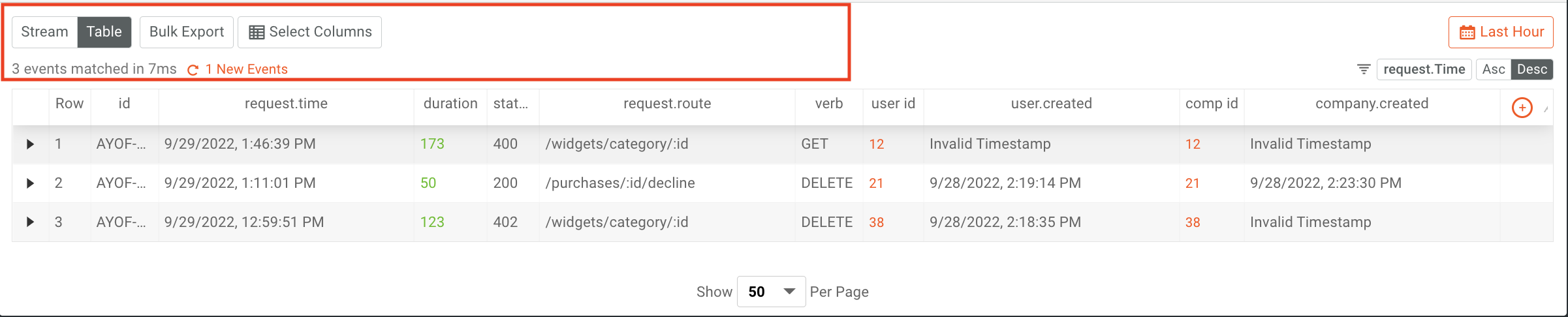 Using Moesifs Live Event Log To Filter And Inspect Api Calls And Events Moesif Blog