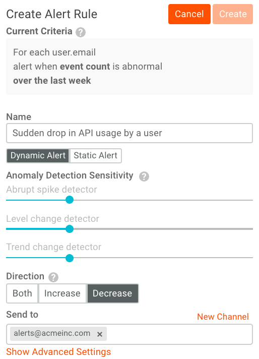 Creating Alert Rules | Moesif Docs