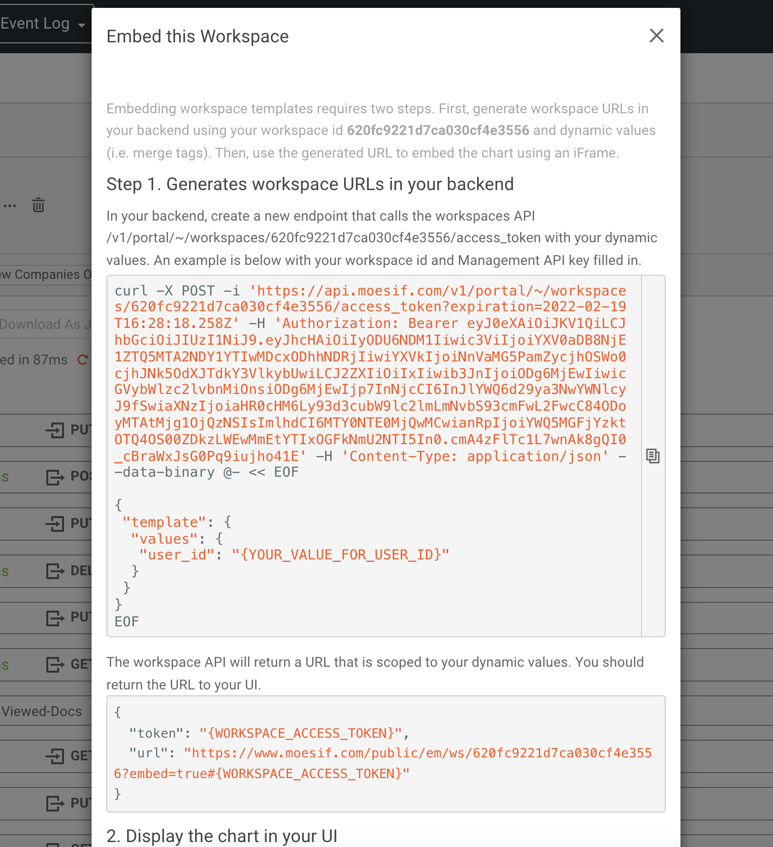 Creating And Using Templates Moesif Docs
