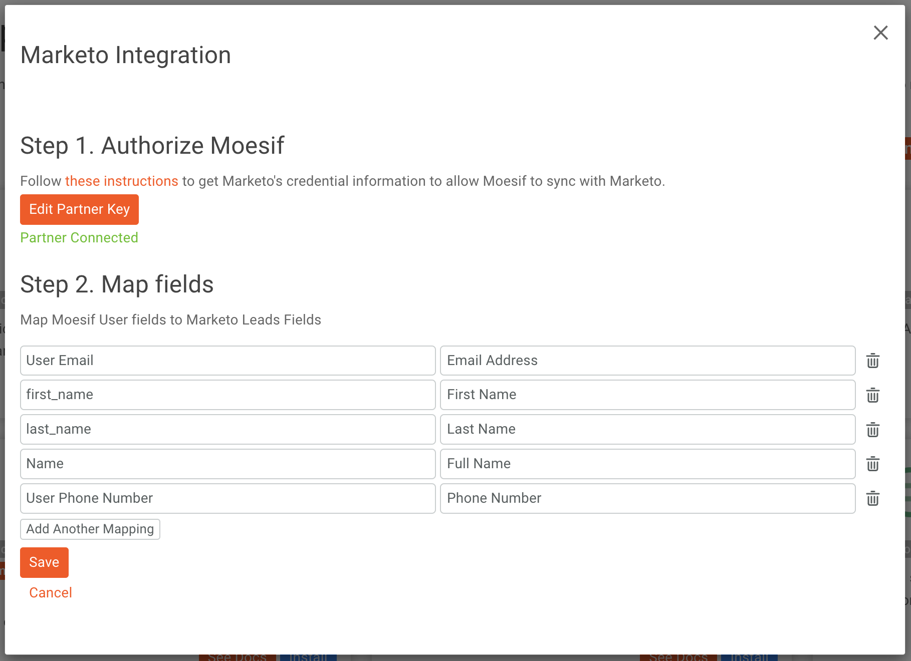Moesifs Marketo Extension Moesif Docs