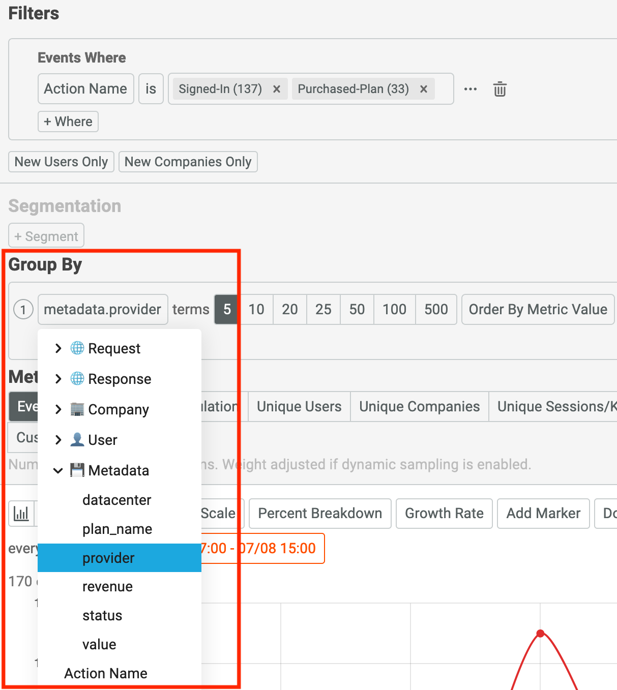 Logging Custom Actions Moesif Docs