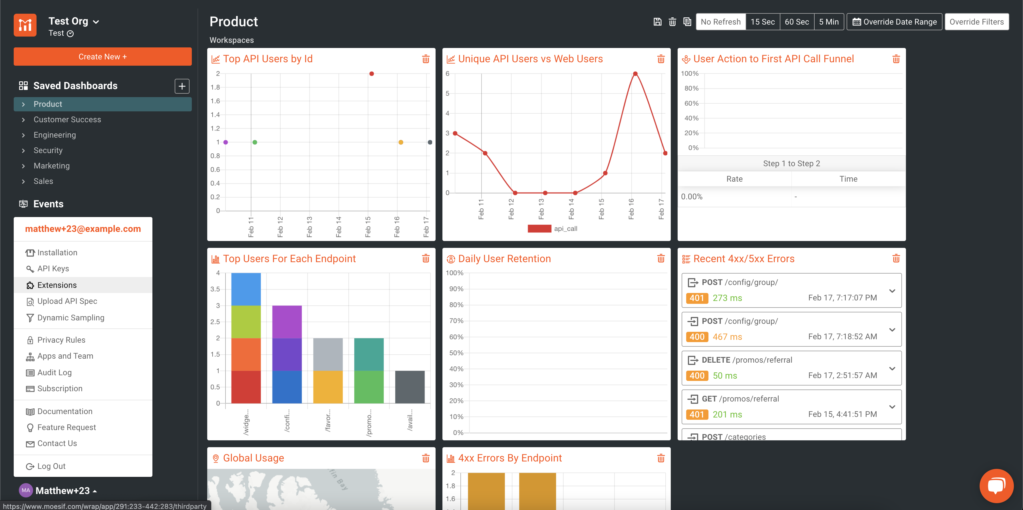Integrating with Recurly | Moesif Docs