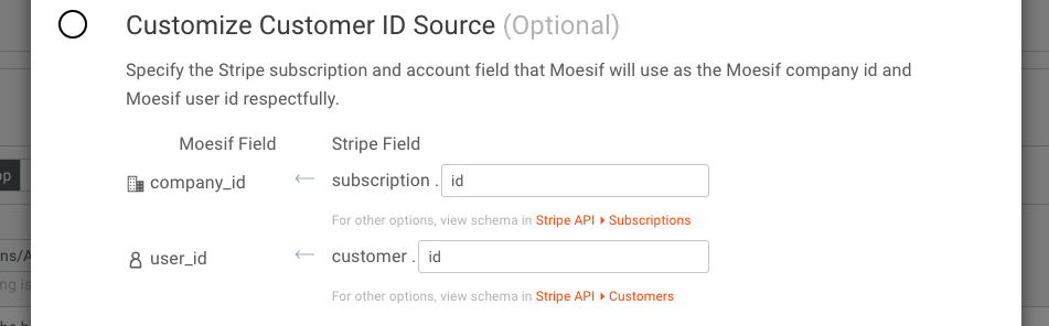 Integrating with Stripe | Moesif Docs