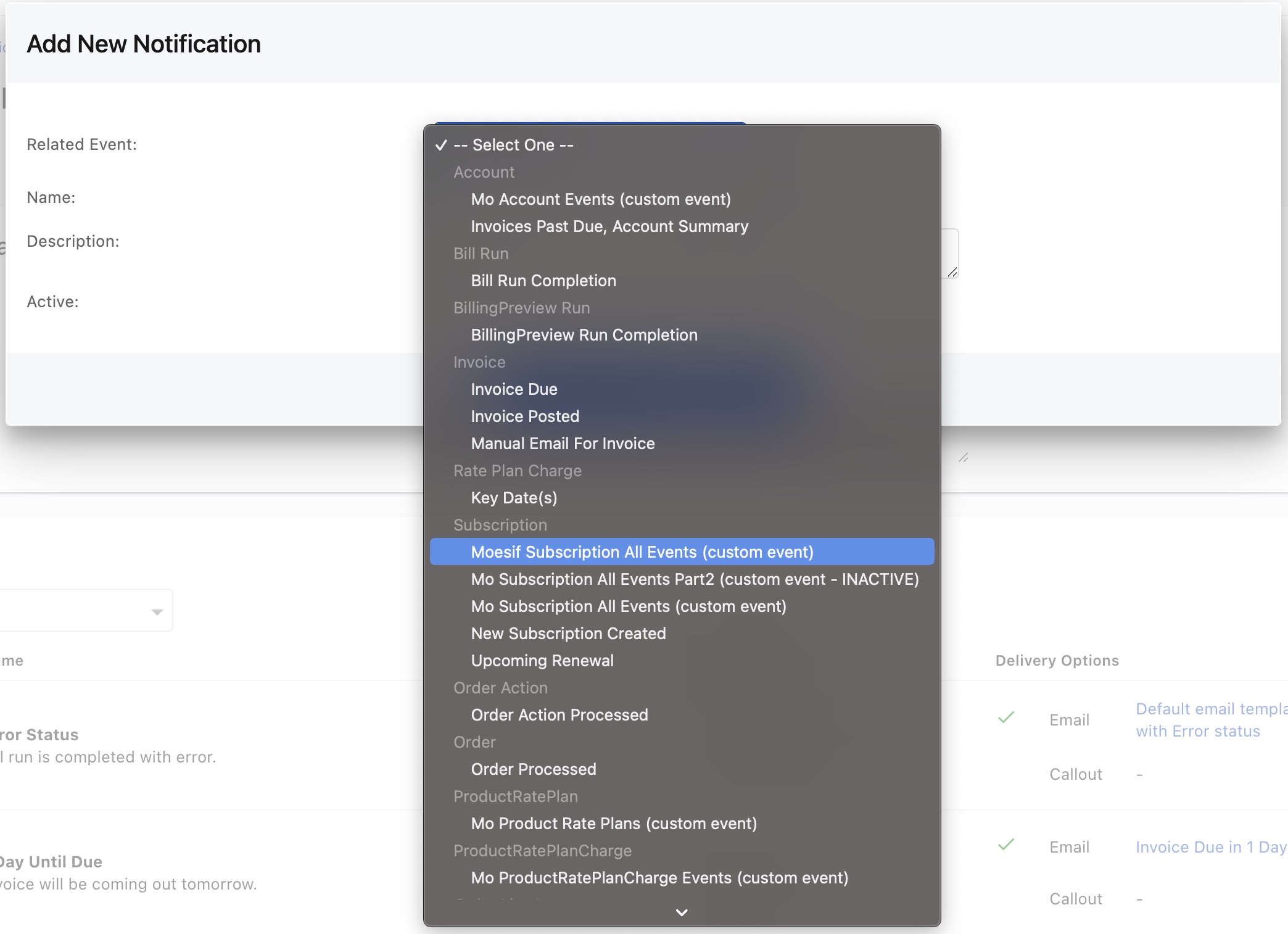 Integrating With Zuora Moesif Docs