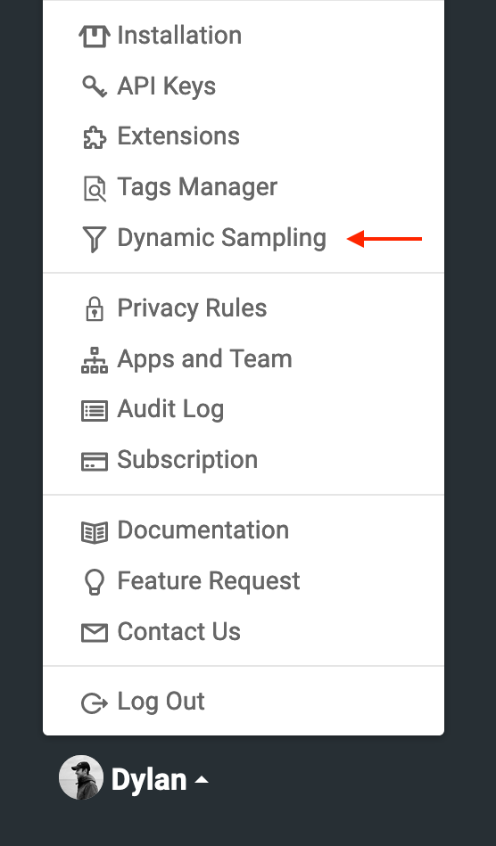 Dynamic Sampling Moesif Docs