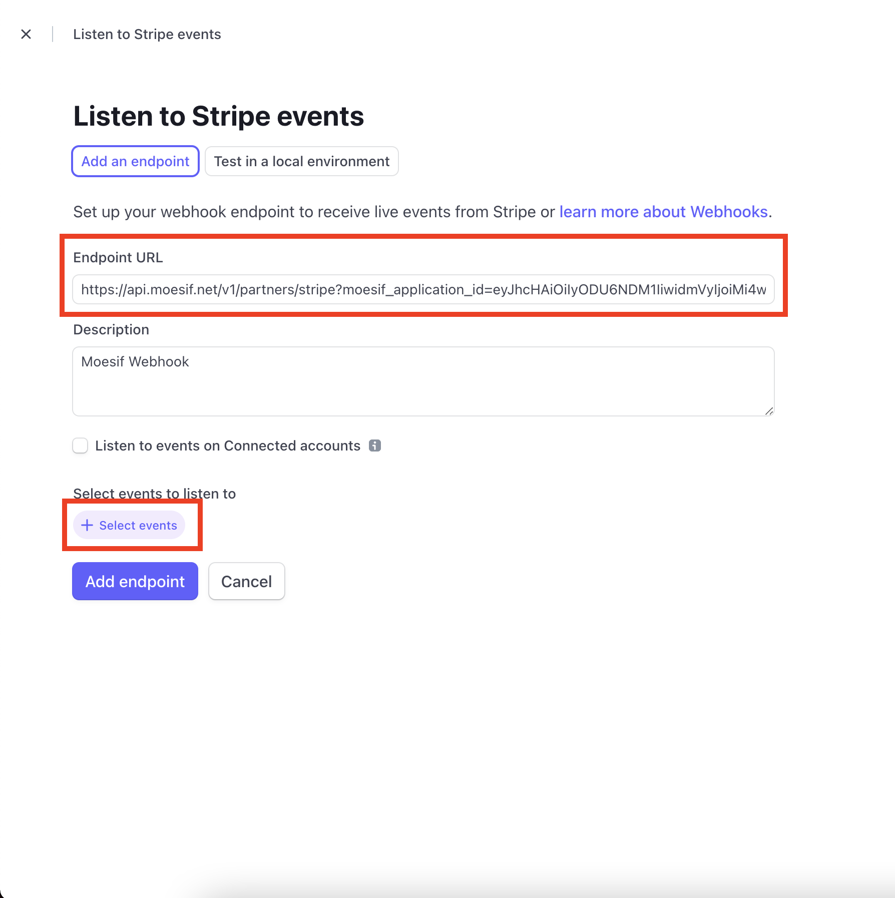 Creating a Billing Meter With Stripe | Moesif Docs