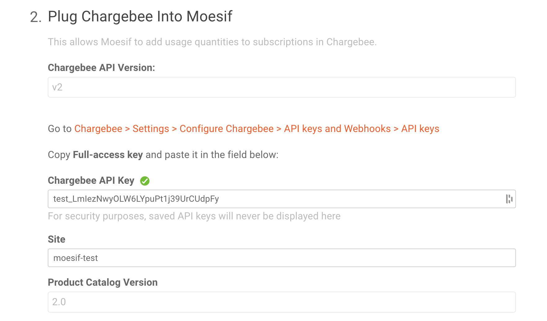 Creating a Billing Meter With Chargebee | Moesif Docs