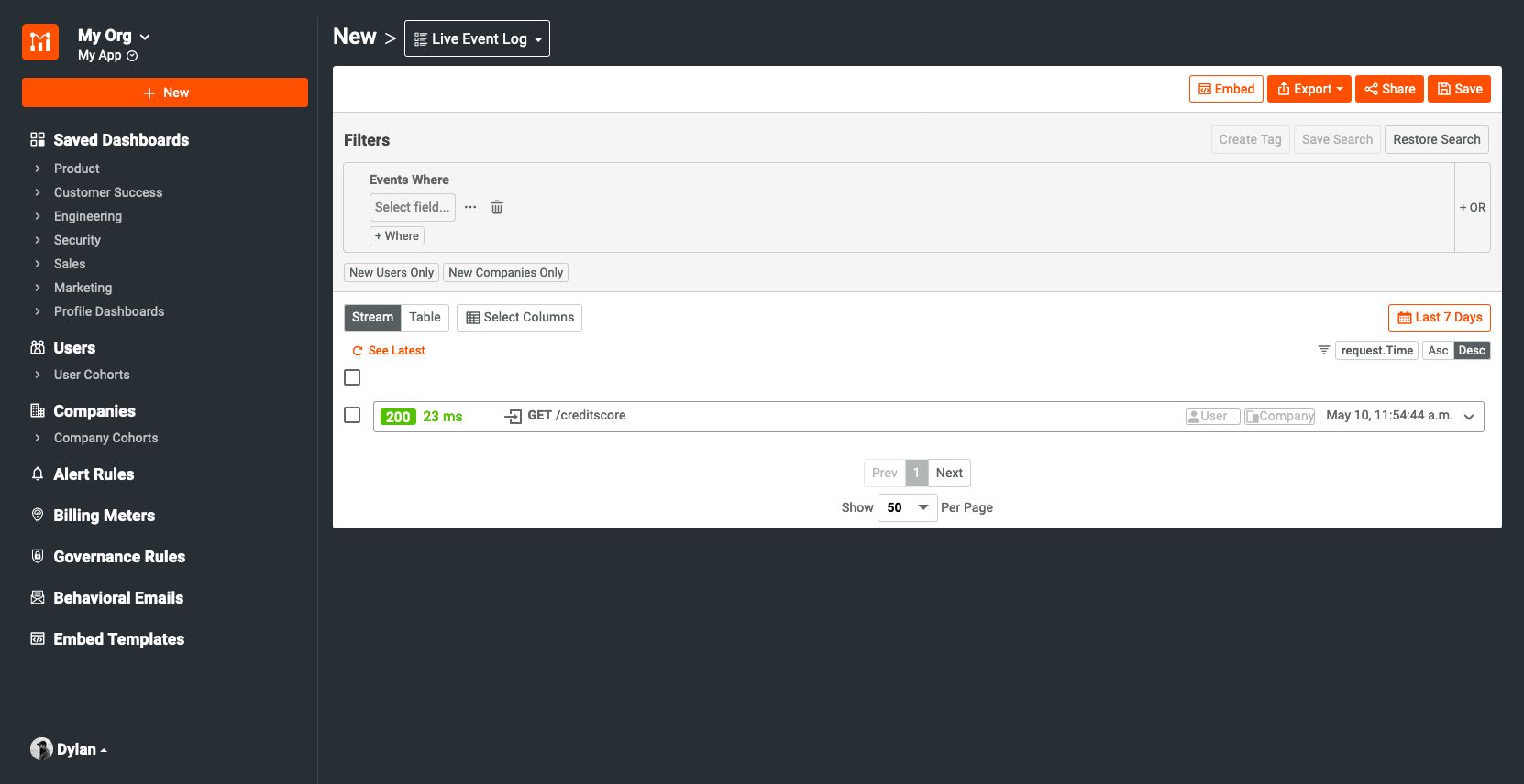 Tracking Api Calls By User In Net Core Apis Moesif Docs
