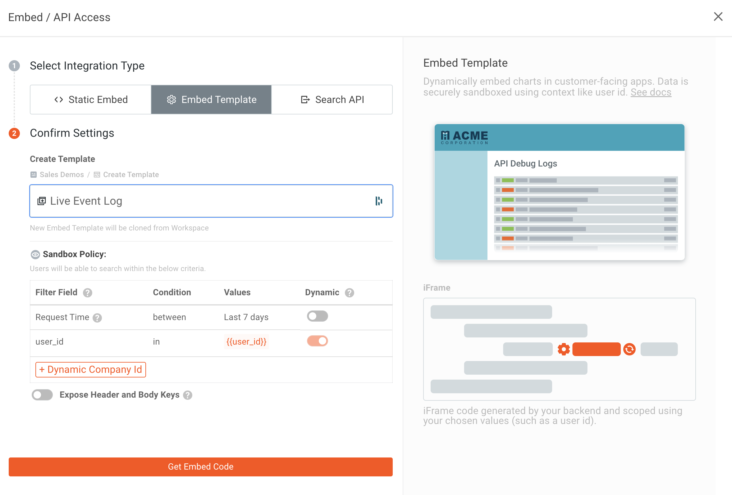 Setting up the Moesif Developer Portal | Moesif Docs